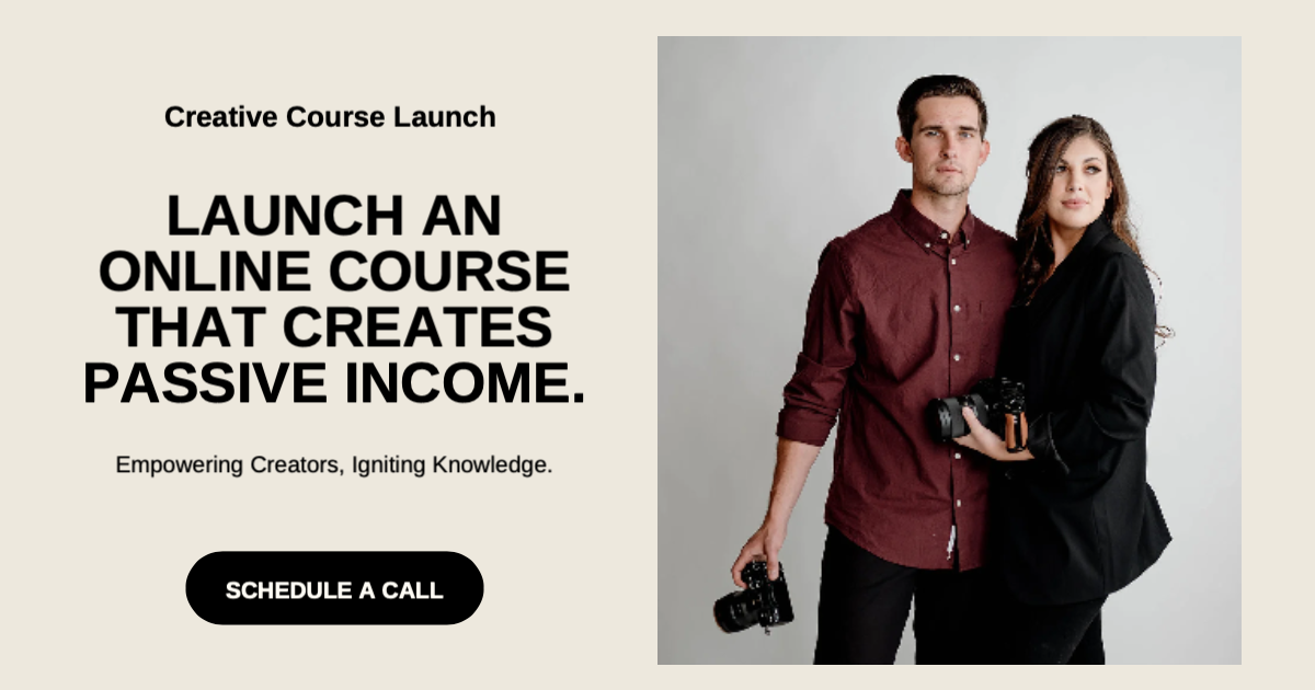 Creative Course Launch - Launch a Course that Creates Passive Income